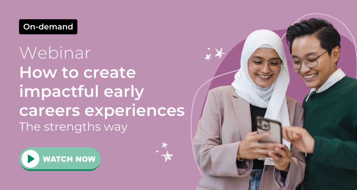 How to create impactful early careers experiences – the strengths way - Webinars - Strengthscope